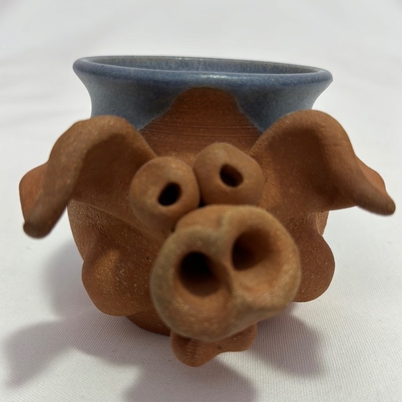 Conti | Dining | Handmade Pottery 3d Pig Face Mug Signed Michael Conti ...
